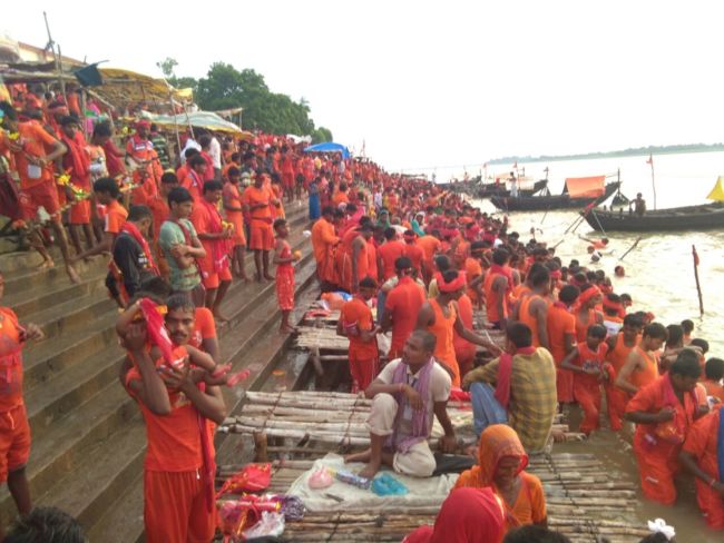 हर हर महादेव के जयघोष से गूंजा रामरेखा घाट – Patna Now – Local News ...